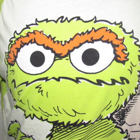 Shirts | Sesame Street Oscar Scram 204 Green T Shirt | Poshmark
